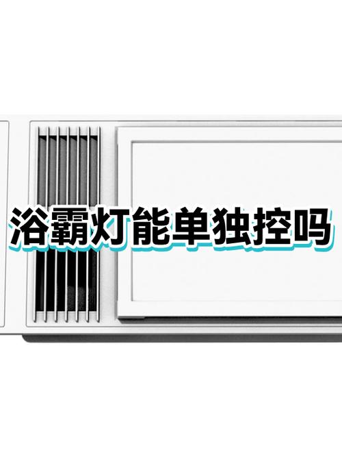 遥控浴霸可不可以单独做灯开关图标