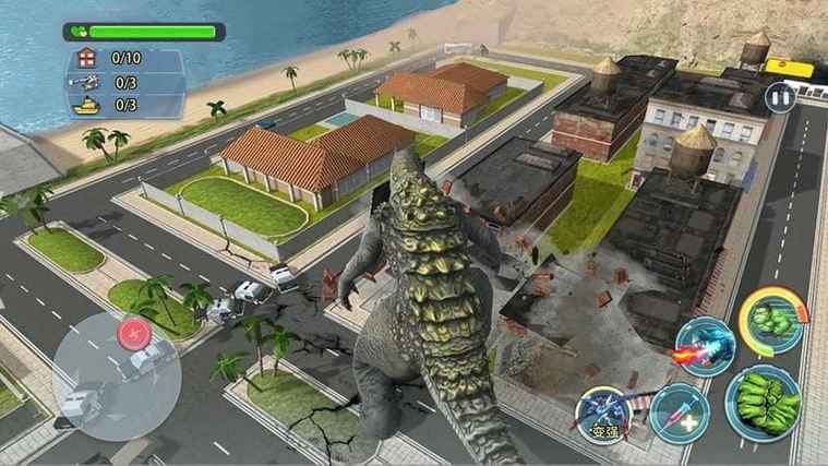 模拟怪兽摧毁城市破解版