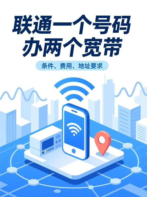 一个联通号能办几个宽带图标