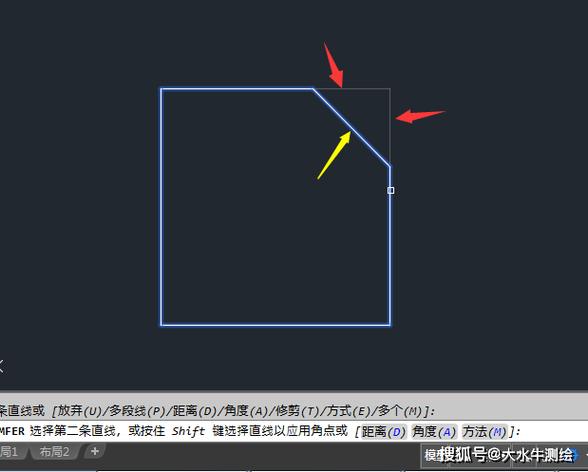 cad怎么量角度图标
