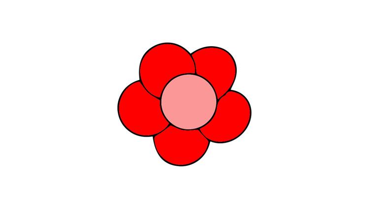 ౪ᩚ゜符号小红花