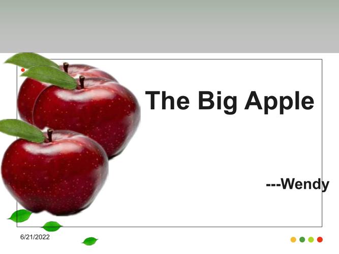 big apple是什么意思图标