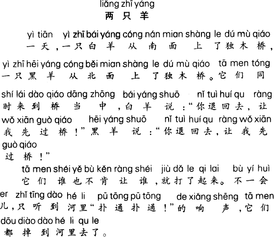 两只羊的故事测试答案图标