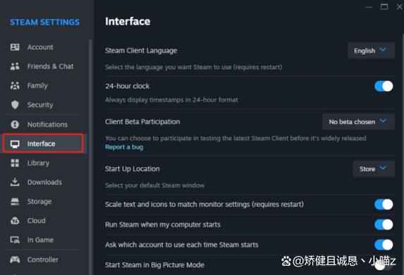 手机steam怎么改成中文图标