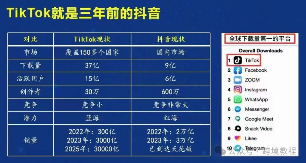 抖音和tiktok什么关系图标