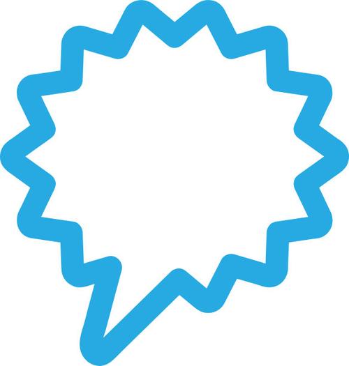 泡泡标志符号图标