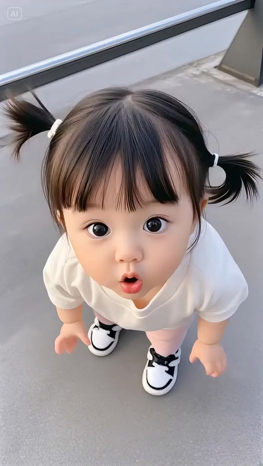 抖音小女孩表情包图片