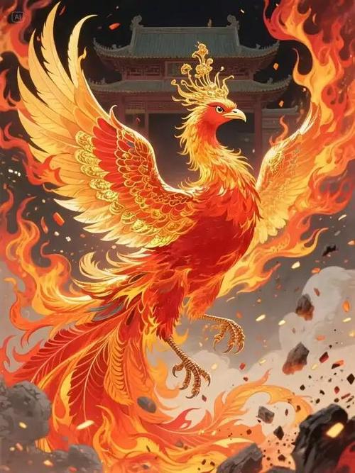 凤凰为什么要浴火图标