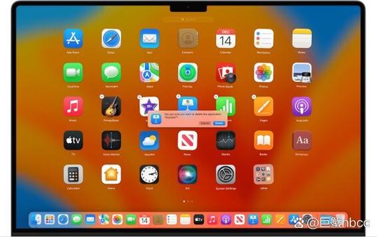 苹果笔记本删除app怎么删除图标
