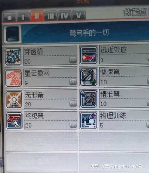 冒险岛箭神攻略图标