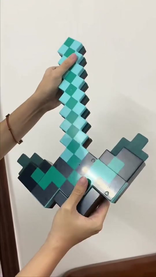 我的世界钻石剑制作方法手工截图