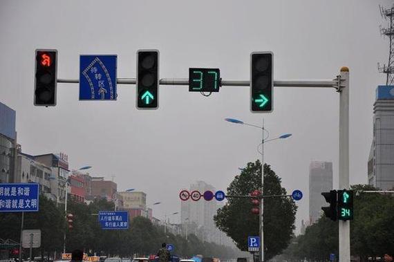 红灯带箭头的标志截图