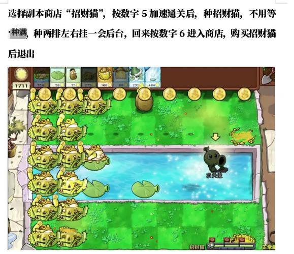pvz怎么快速获得金币图标
