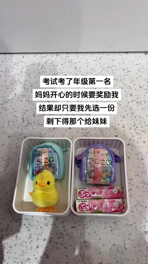 给妹妹考试的奖励截图