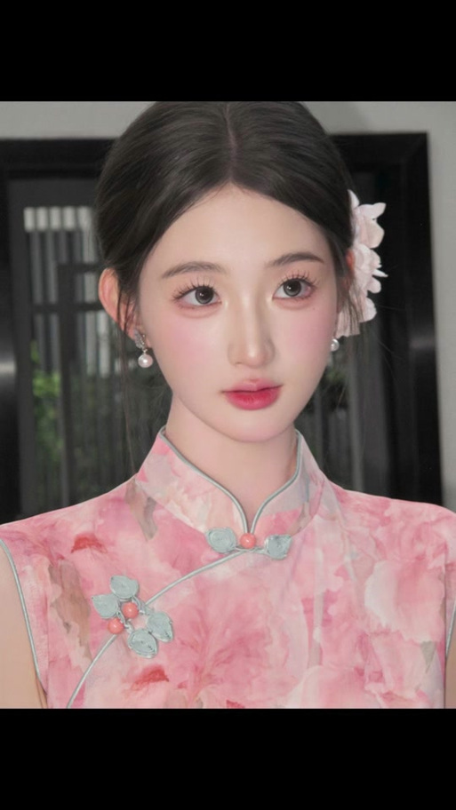 粉红粉红色的妆图标