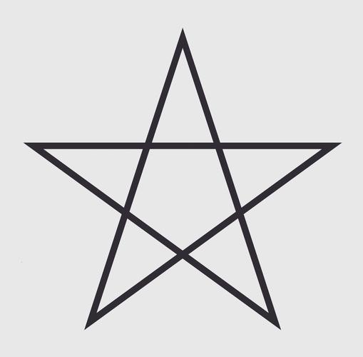 求五角星五个角的和图标