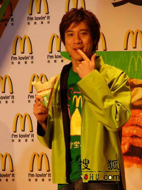 王力宏麦当劳广告图标