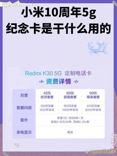 小米十周年5g手机纪念卡怎么激活图标