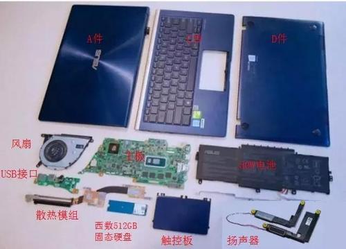 华硕a40d拆机图解图标