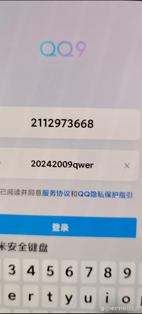 qq独立服务密码是什么图标