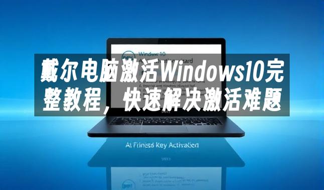 戴尔电脑激活windows10截图