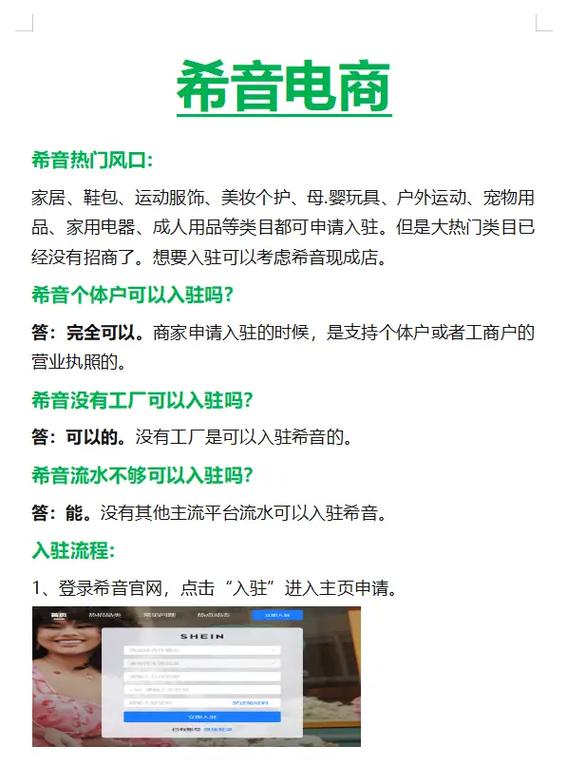 希音入驻条件及费用图标