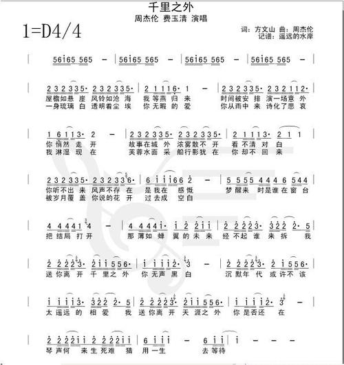 千里之外歌词图标