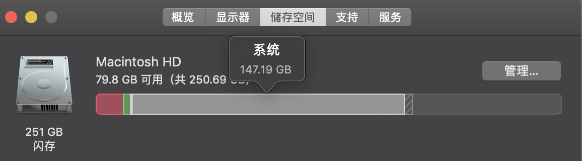 mac系统占内存很多图标