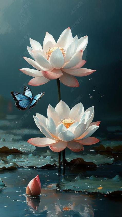 荷花慢画截图
