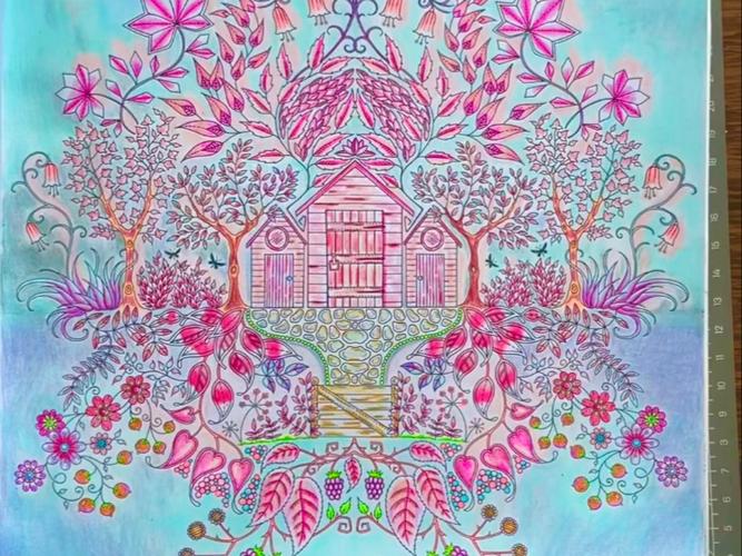 秘密花园填色app图标