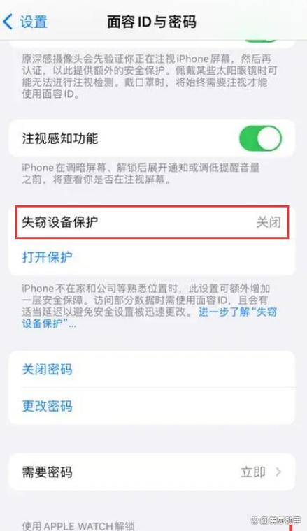 如何关闭失窃设备保护iphone图标