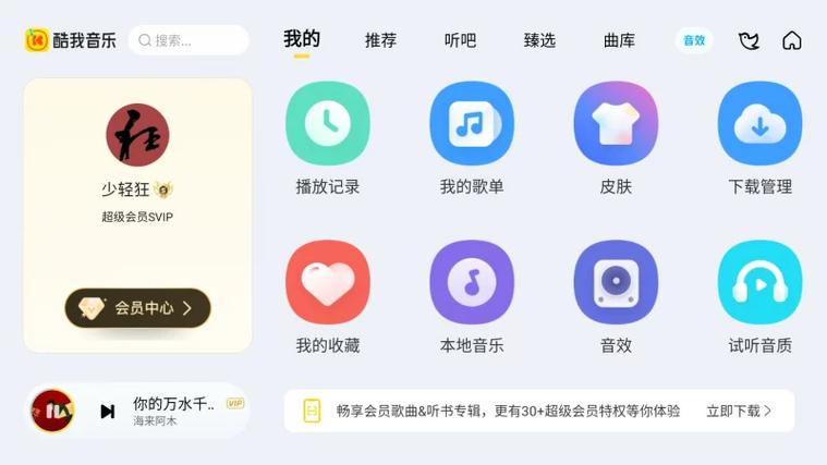 车机酷我音乐svip解锁版图标