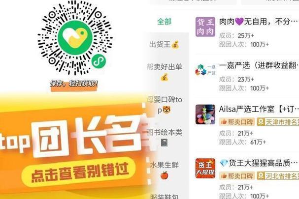 快团团货源群截图