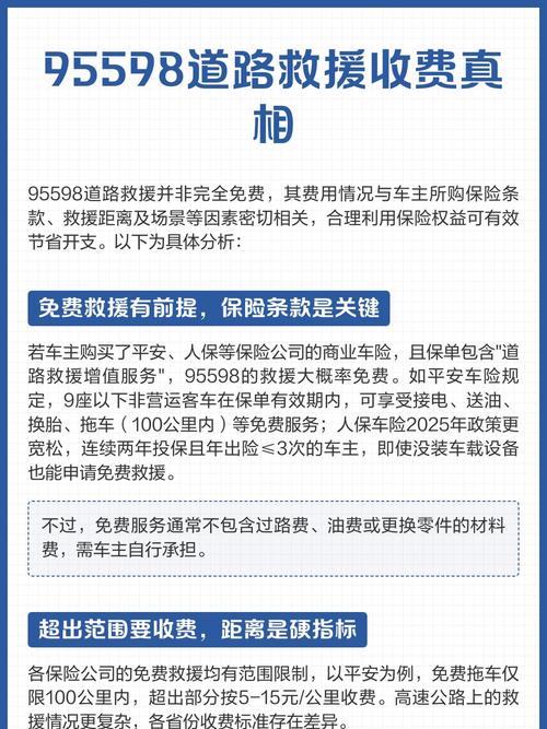 95598道路救援是免费的吗截图
