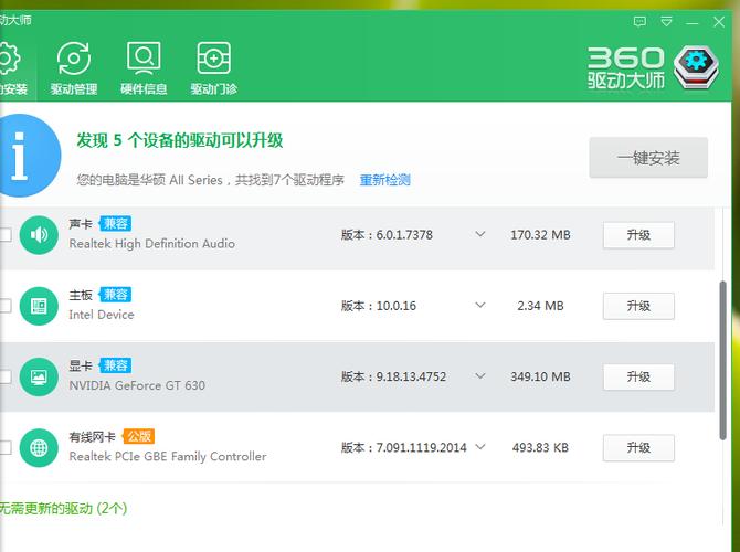 显卡驱动不正常的表现图标