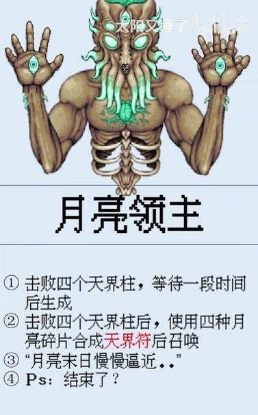 泰拉瑞亚月球领主打法图标