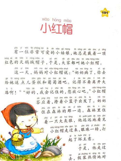 小红帽的故事睡前故事图标
