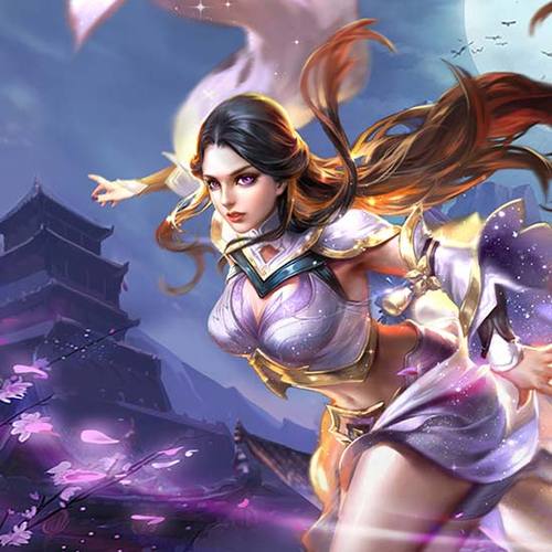 王者荣耀露娜紫霞仙子图片图标