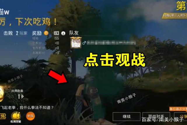 吃鸡被观战显示什么