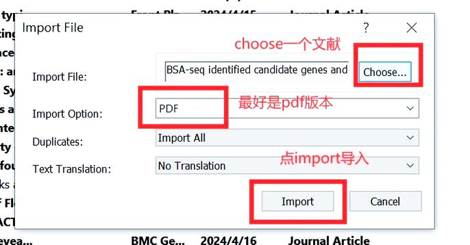 endnote批量导入参考文献