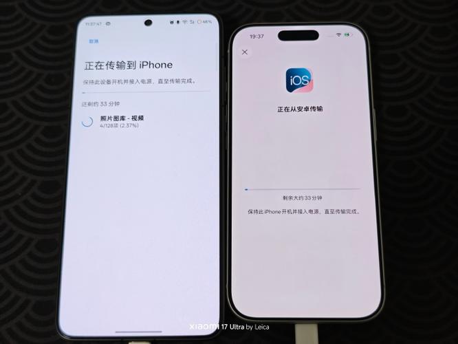 安卓数据传输到苹果截图