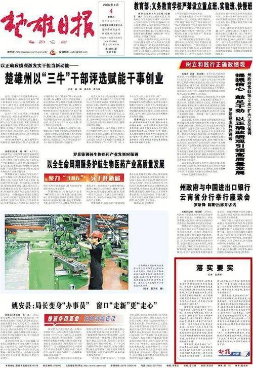 楚雄日报手机版图标