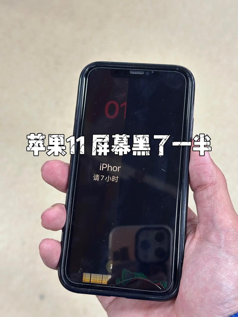 苹果手机屏幕摔黑屏了还能修吗图标
