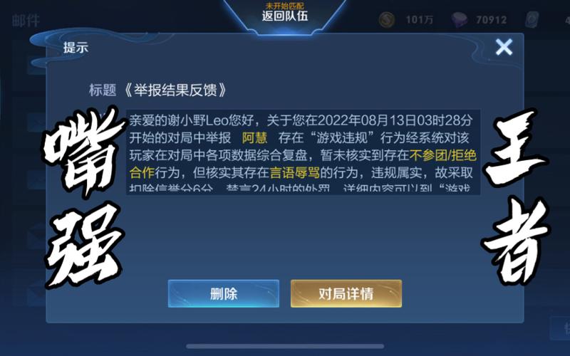 王者开麦骂人怎么举报封号图标