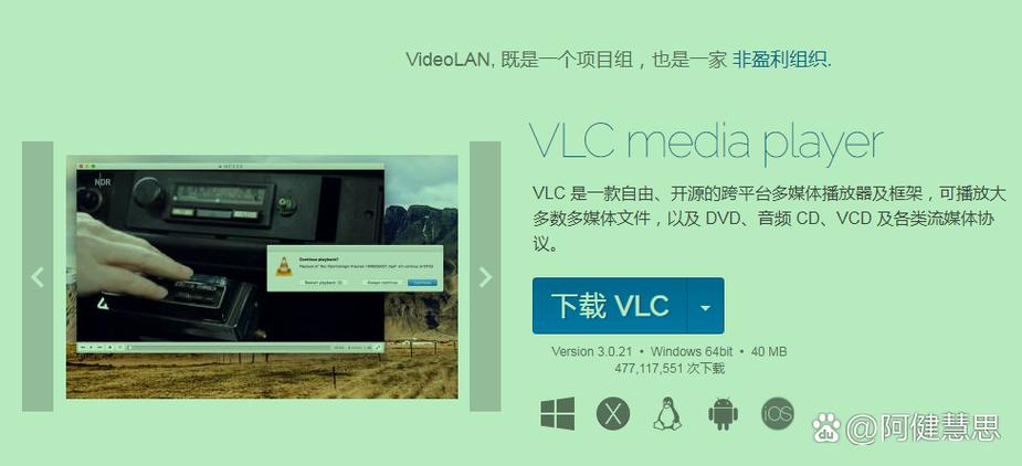 VLC播放器图标