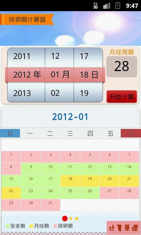 女性排卵期计算器图标