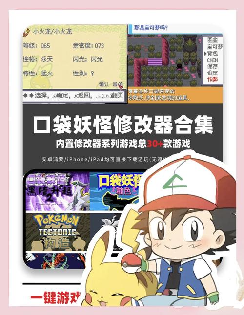 口袋妖怪改特性修改器截图