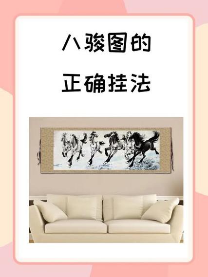 客厅挂八骏图风水说法图标
