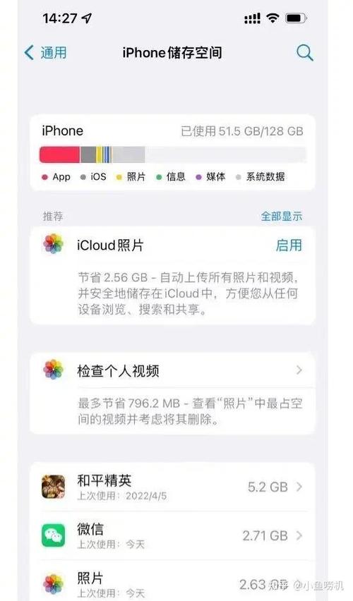 手机128g够用几年截图