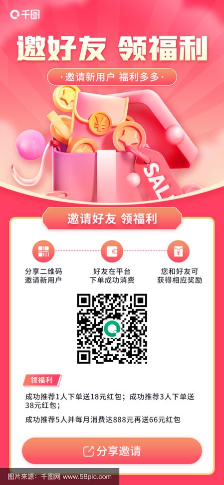 邀请好友上线活动玩法图标